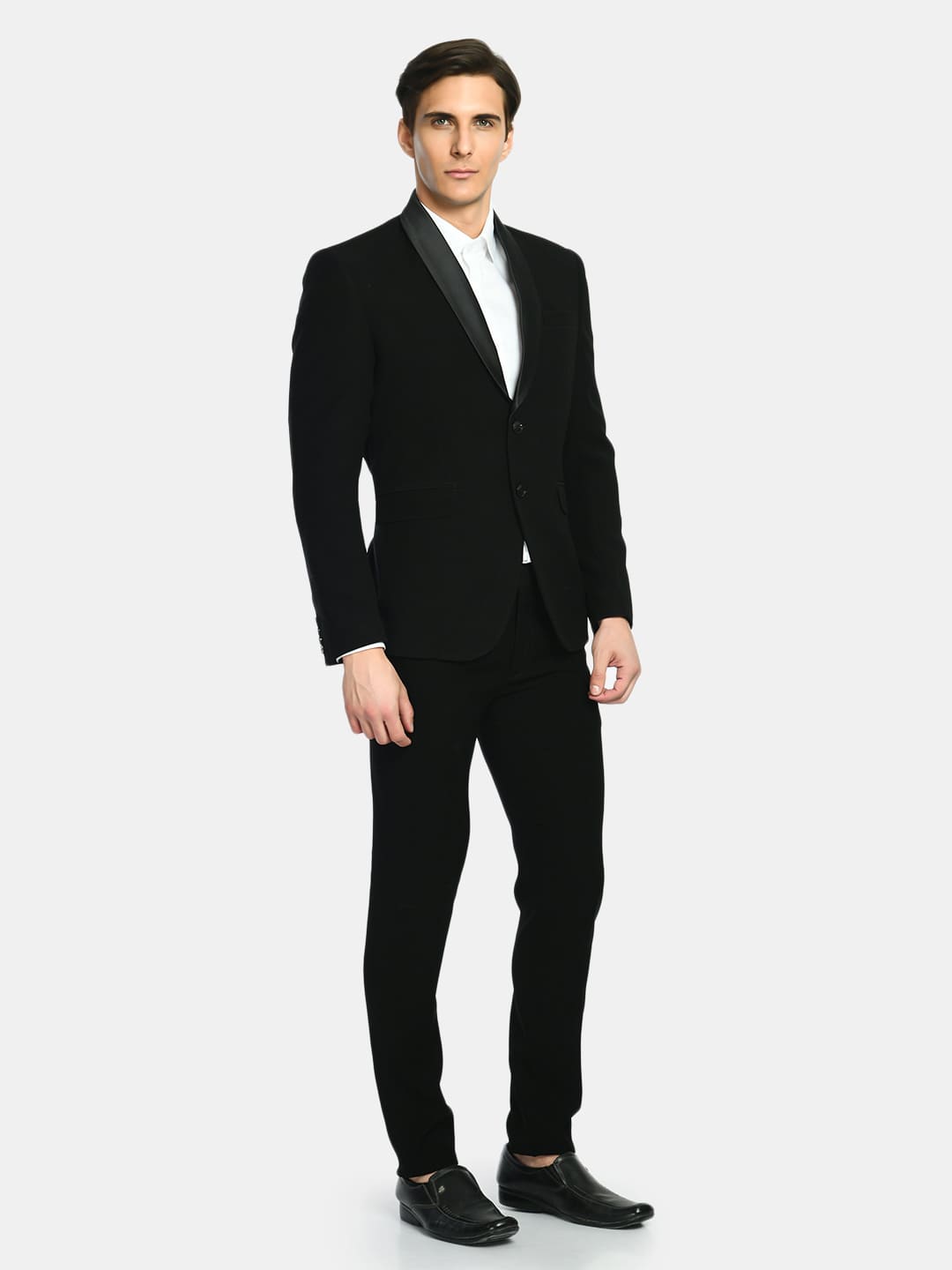 Buy Flaunt in Bold, Black Tuxedo Suit - Exclusive Suits for Men Online ...