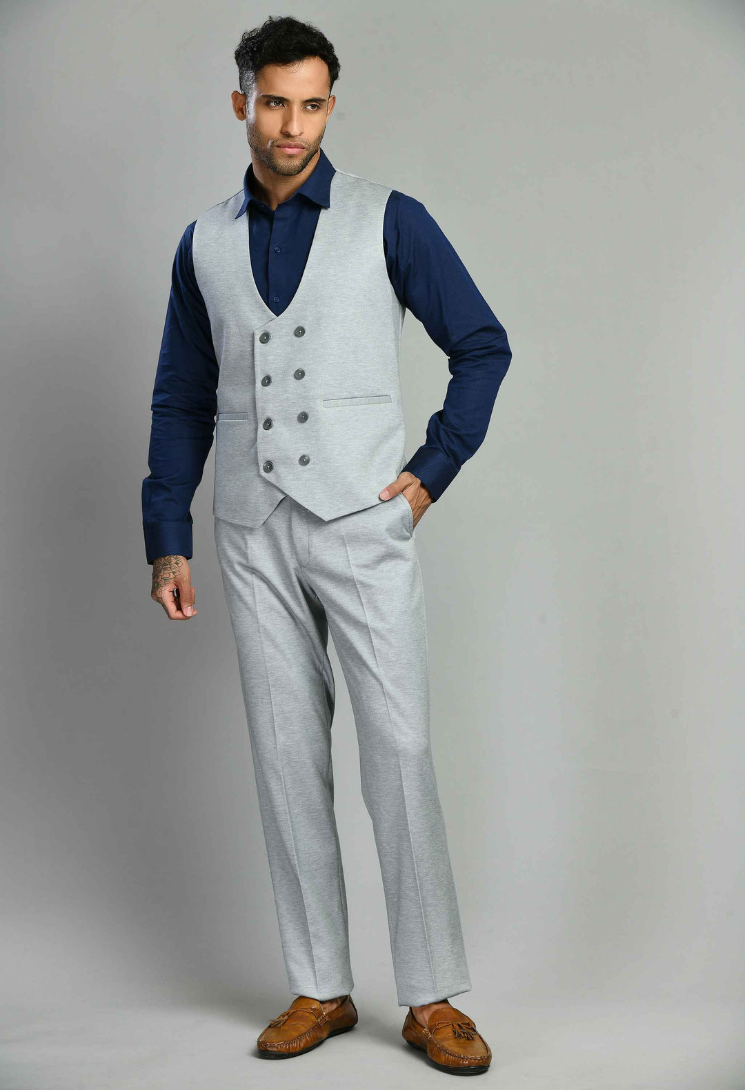 Buy Single-Breasted Smart Fit Suit Set - Exclusive Suits for Men Online ...